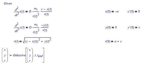 Boundary Problem With Fxodesolve Ptc Community