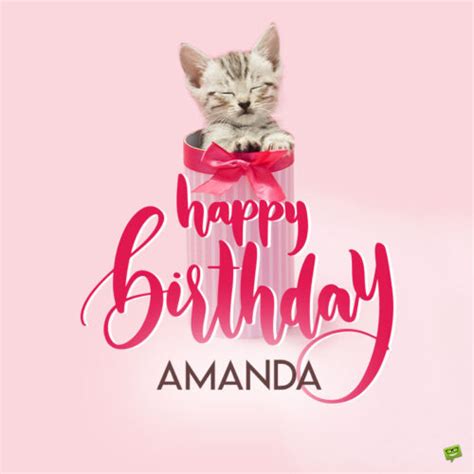 Happy Birthday Amanda Wishes Images And Memes For Her