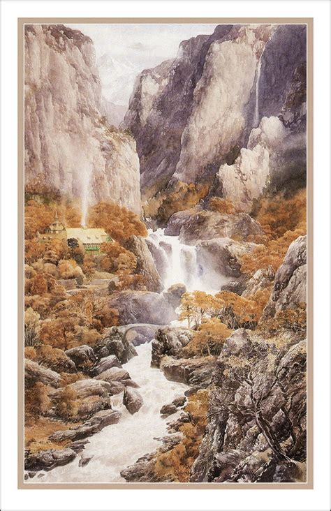 The Fellowship Of The Ring Illustrator Alan Lee Book Graphics