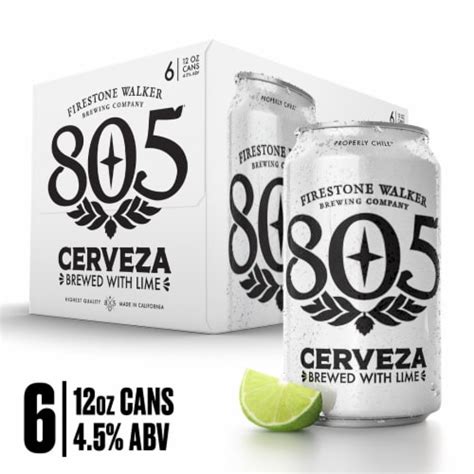Firestone Walker 805 Cerveza Beer 6 12 Oz Cans 6 Pk 12 Fl Oz Kroger