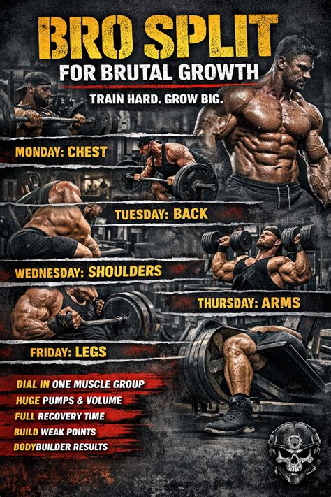 The Ultimate Bro Split Workout · Black Ops Biohacking