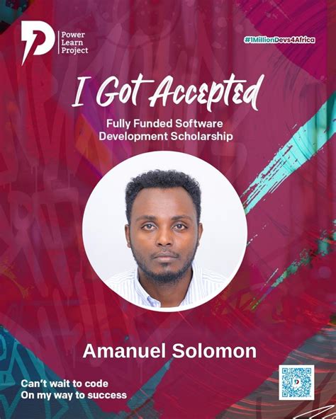 Im Pleased To Share That I Have Been Selected For The Fully Funded Software Development