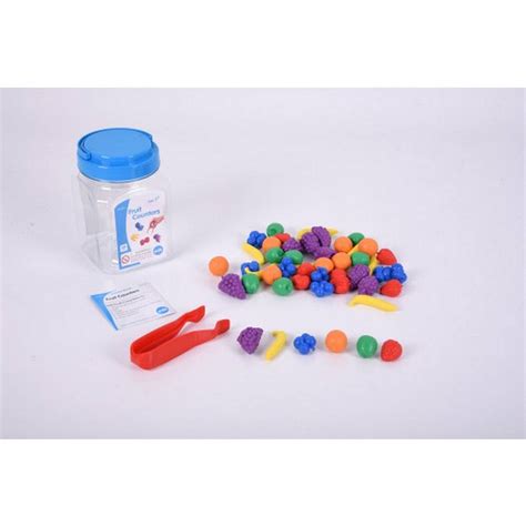 Fruit Counters Jar Of 48 Abc School Supplies