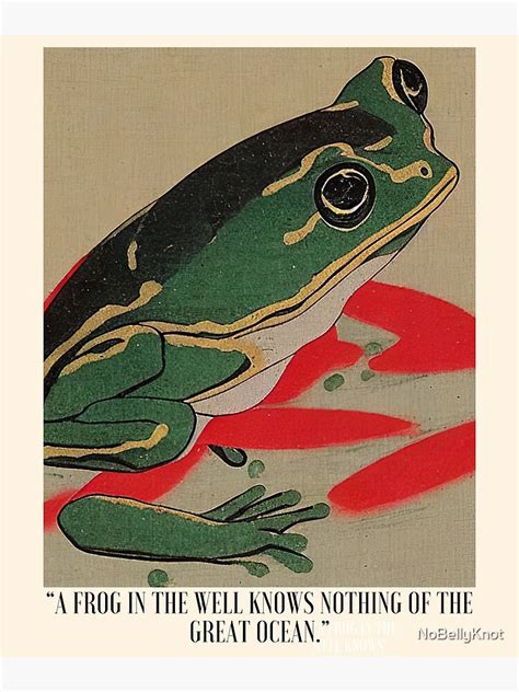 Vintage Japanese Frog Ukiyo E Poster For Sale By Nobellyknot Redbubble