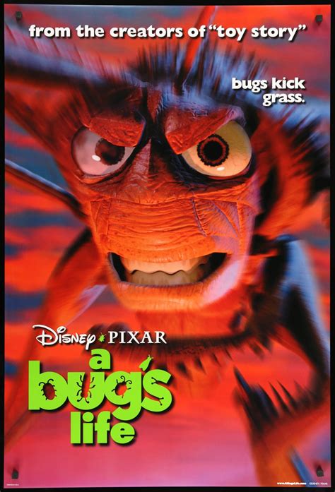 A Bugs Life 1998 Original One Sheet Teaser Movie Poster Original