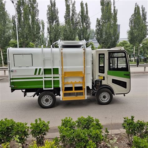 新能源电动四轮清运车 挂桶式环卫垃圾车 环保在线