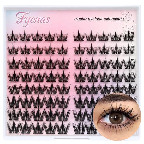 Lash Clusters Manga Eyelash Clusters Spiky Cluster Eyelash Extensions 80pcs C Curl Individual
