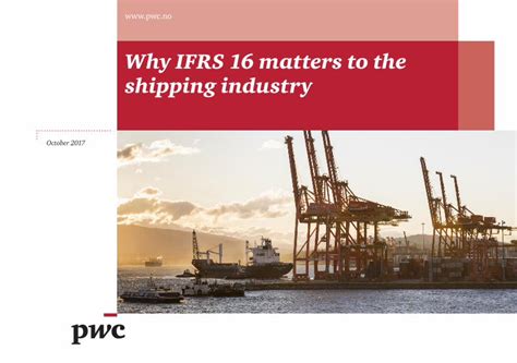 Pdf Why Ifrs 16 Matters To The Shipping Industry · Initial Recognition Of A Right To Use Asset