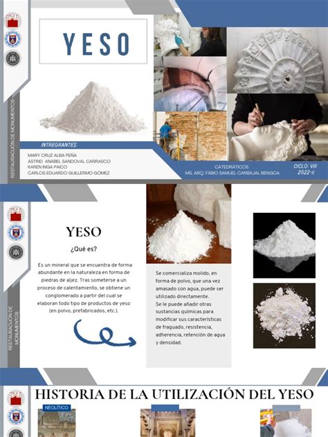 Usos Y Propiedades Del Yeso En Construcción Pdf Yeso Materiales