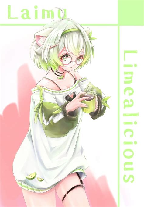Laimu And Laimu Indie Virtual Youtuber And 1 More Drawn By Arumateri