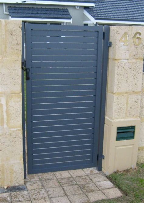 Slatted Gates Perth Feature Fencing