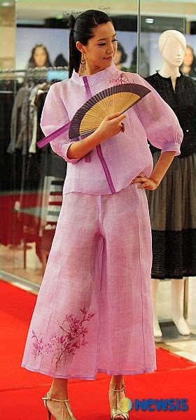 우아하고 시원한 모시옷 패션