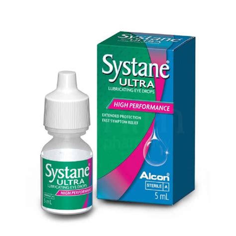 Alcon Systane Ultra Lubricant Preservative Free Eye Drops 0 5 Ml X 24 Vials Eye Drop 5ml