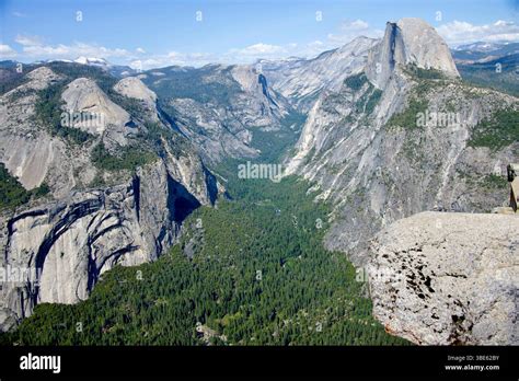 Half Dome Is A Granite Peak That Dominates The Landscape At Yosemite