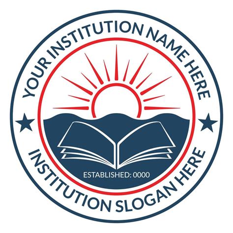 School Logo Design Template