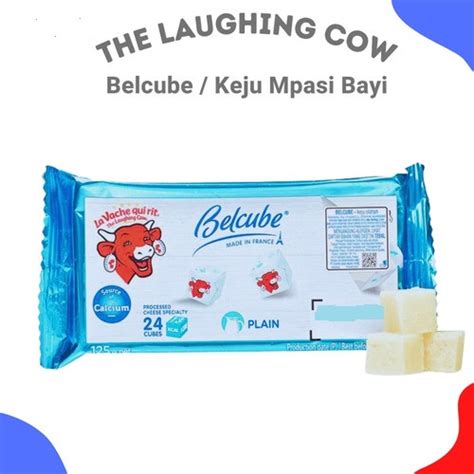 Jual Belcube Cheese Spread Keju Mpasi Plain 24 Pcs Shopee Indonesia