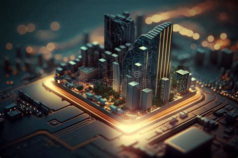 Smart City Concept Illustration Stock Illustration Illustration Of
