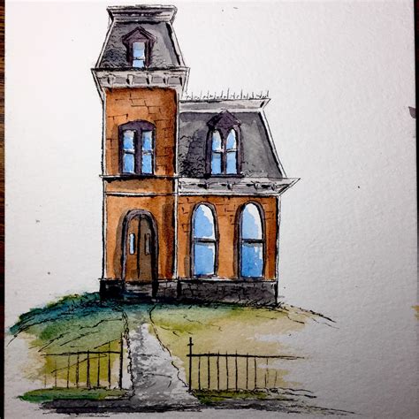 Old House R Drawing