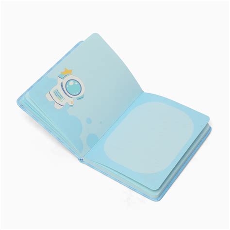 Zorse Cute 3d Squishy Space Themed Fancy Notebook With Printed Pages F