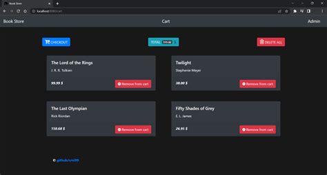 Github Crni99bookstore This App Is An E Commerce Platform That