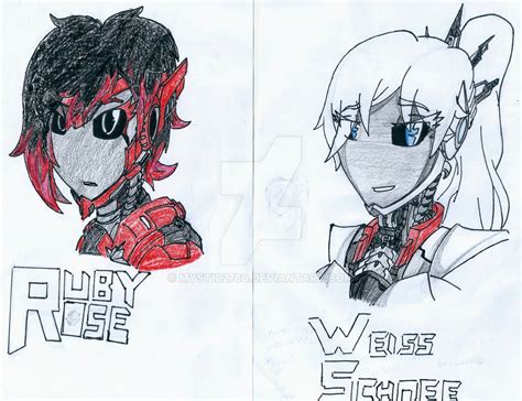 Rwbyxtransformers Cybertronian Ruby And Weiss By Mystic2760 On Deviantart