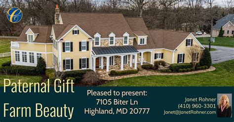 Janet Rohner Realtor Columbia Md