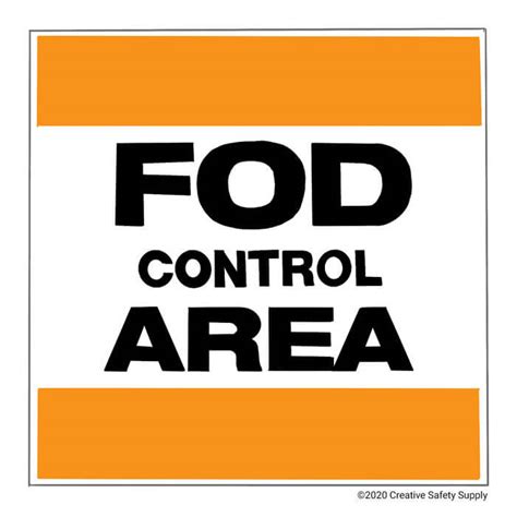 Fod How To Control And Prevent Foreign Object Debris Creative Safety Supply