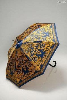 Versace Blue And Gold Fancy Umbrella Umbrella Lace Umbrella