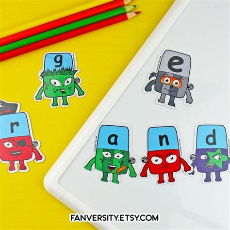 Alphablocks Plush Toys Etsy