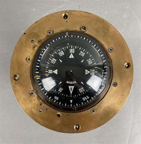 Ritchie Sf 500 Brass Boat Bubble Compass Matthew Bullock Auctioneers