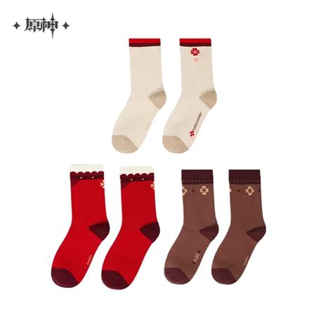 Official Klee Impression Socks 3 Styles Acgn Merch Shop