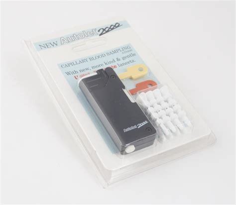 Autolet 2000 Capillary Blood Sampling Device For Self Use Science