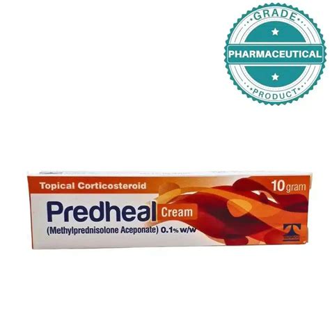 Predheal Cream Methylprednisolone Aceponate 0 1 Pakistan Derma Pk