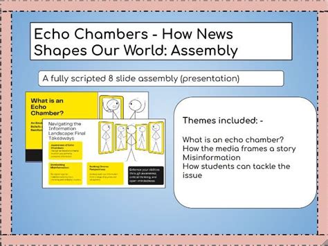 Media Literacy Assemblyform Activity Teaching Resources