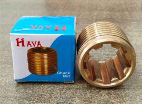 Round Polished Brass Chuck Nut Box At ₹ 550piece In Bhilwara Id