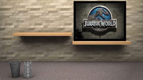 Quadro Decorativo Jurassic Park Filmes Com Moldura R908 Elo7