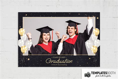 Graduation Photo Booth Template Templatesbooth
