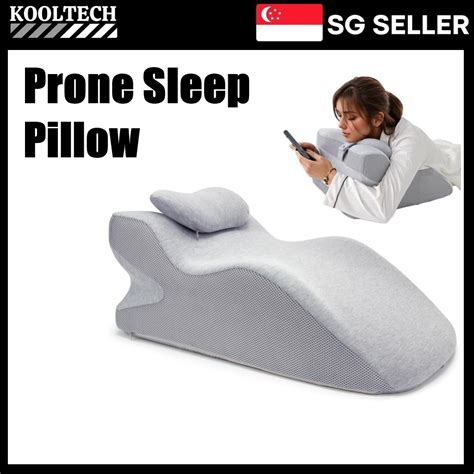Prone Pillow Bed Sleep With Face Down Artifact Lying Sleeping Multi