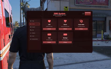 Fivem Advanced Ambulance Menu For Qbcore And Esx Roleplay