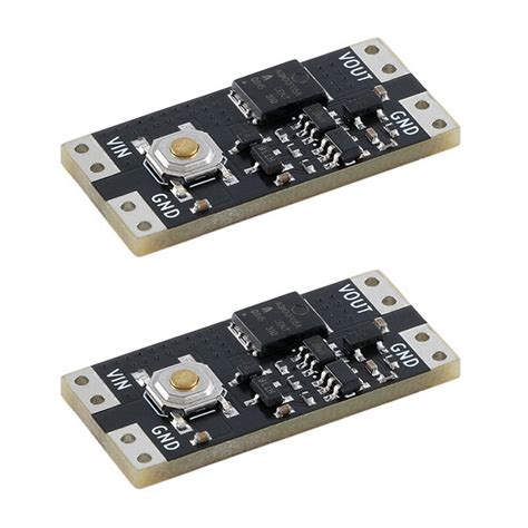 2pcs Single Bond Button Bistable Switch Module 45 26v 13ua Load 10a