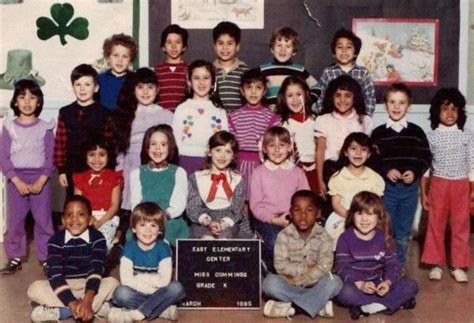 Electric 80s Class Photos Youll Recognize Instantly