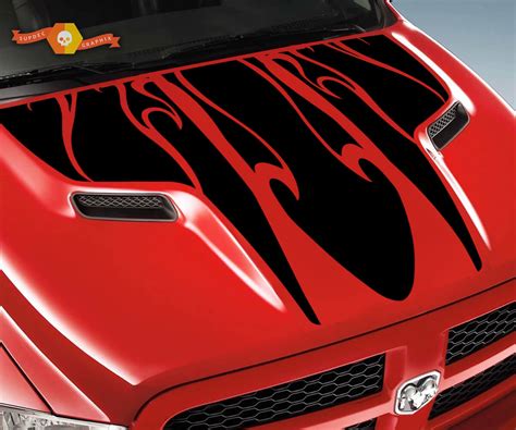 Dodge Logo With Flames