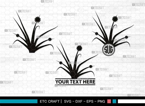 Grass Svg Monogram Wild Grass Svg Graphic By Pixel Elites · Creative