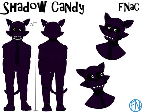 Shadow Candy Reference Sheet By Fnafnations Fnaf Dibujos