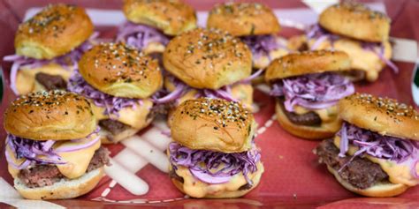 Baked Sliders With Queso And Cabbage Slaw Recipe
