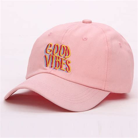 Good Vibes Hat 3 Colors Cool Hats For Men And Women Cheap Dad Hats
