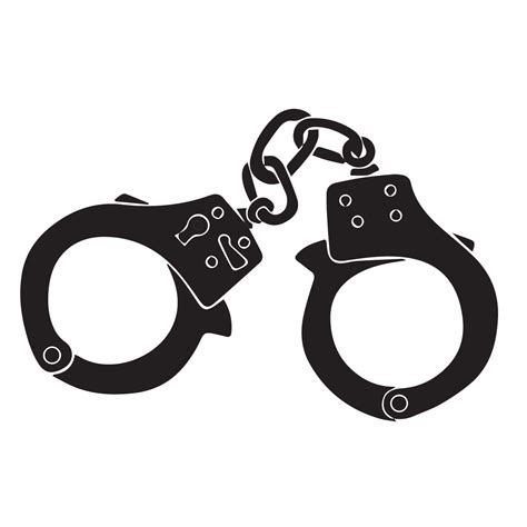 Handcuffs Police Officer Clip Art Handcuffs Png Download 1280 1280