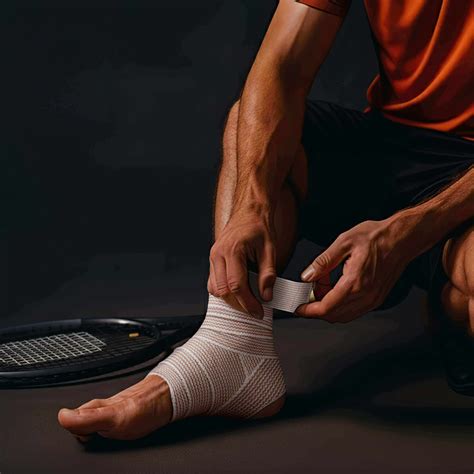 How To Wrap A Sprained Ankle With Elastic Bandage Fresinider