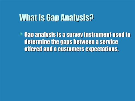 Business Gap Analysis In Manufacturing Systme Ppt