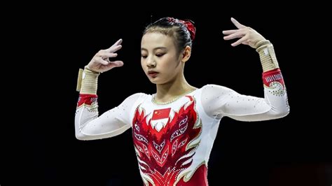 自信又可爱！女子体操资格赛张怡涵精彩自由操表演带嗨全场高清1080p在线观看平台腾讯视频